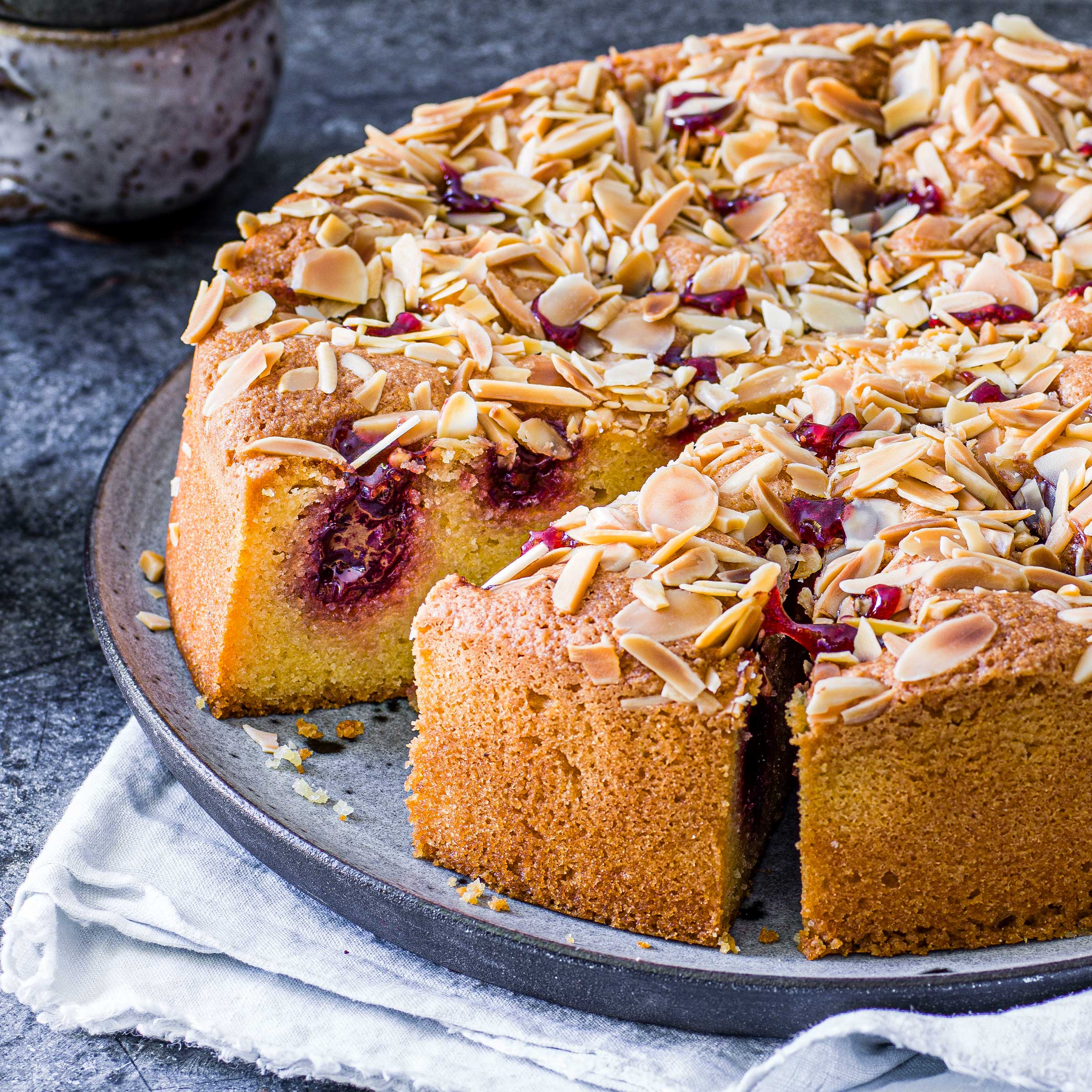 Raspberry and Almond Cake, Wholesale | Cakehead
